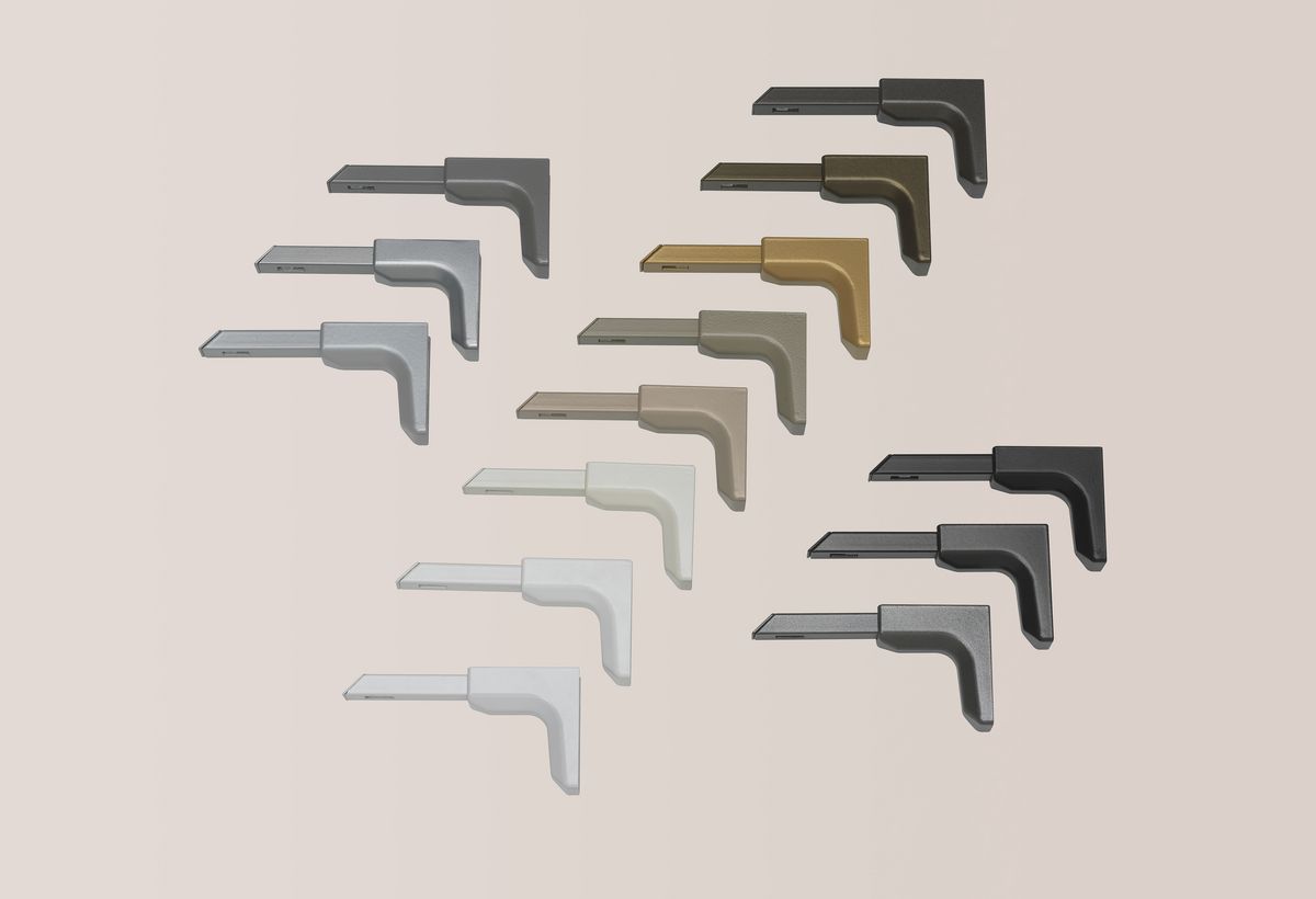 Universal Smart Fix Brackets in Metropole Colours